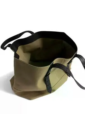 Zadig&Voltaire Leather-trimmed Canvas Tote Bag