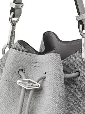 JIMMY CHOO Small Cinch Shoulder Bag
