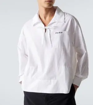 BODE Cotton Poplin Top