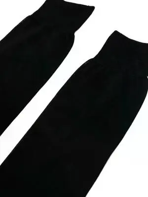 Zegna Chiffon Socks With Logo Print