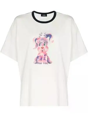 We11Done Monster Crew-neck T-shirt - Neutrals