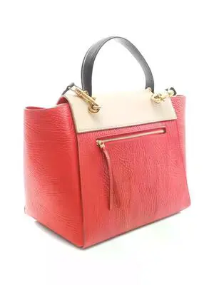 Celine Mini Leather Handbag - Red