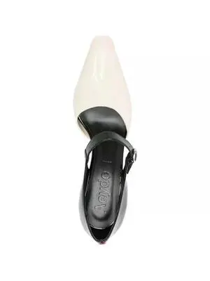 AeydĒ Isidora Patent Leather Mary Jane Pumps