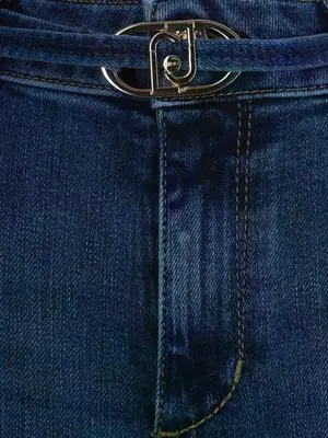 Liu Jo Five-pocket Belted Jeans