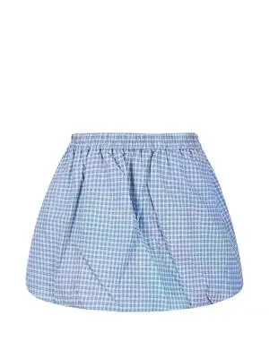 Baum Und Pferdgarten Checked Mini Skirt