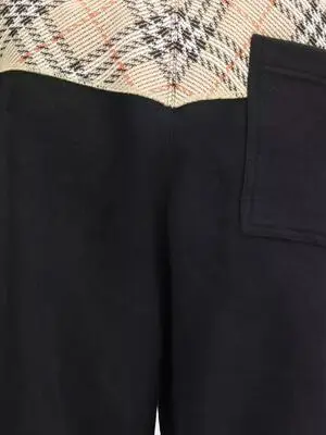 Burberry Check-panel Track Pants