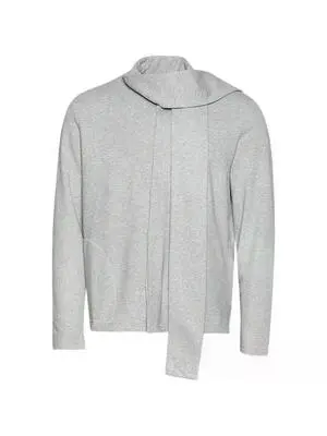 MAISON MARGIELA Collared Long-sleeved Sweater - Grey
