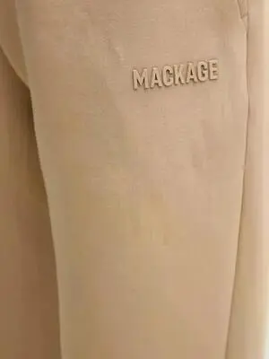 Mackage Drawstring Logo Track Pants - Neutrals