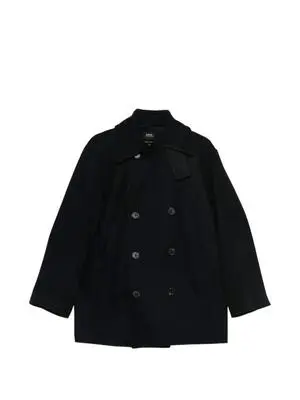 A.p.c. Buttoned Coat - Blue