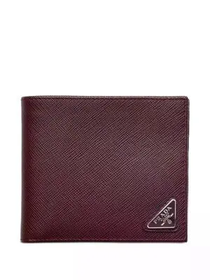 Prada Leather Wallet Red