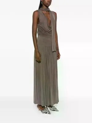 AYA MUSE Alyve Ruched Midi Dress