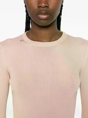 Prada Appliqué Wool Crew Neck Jumper