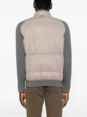 Corneliani Panelled Zip-up Jacket