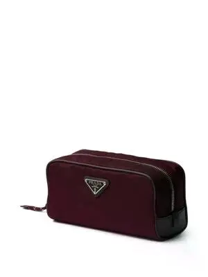 Prada Speedrock Re-nylon Pouch - Red