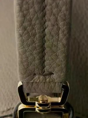 Prada Leather Shoulder Bag - Grey