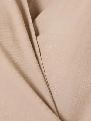 Brunello Cucinelli Embellished Woven Midi Wrap Dress - Neutrals