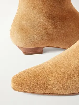 JAMIE HALLER Lennon Suede Ankle Boots