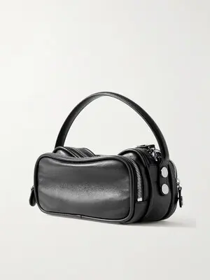 Acne Studios Camero Kit Leather Shoulder Bag - Black