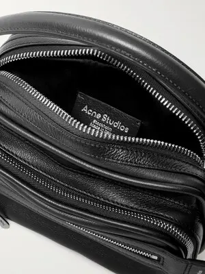 Acne Studios Camero Kit Leather Shoulder Bag - Black