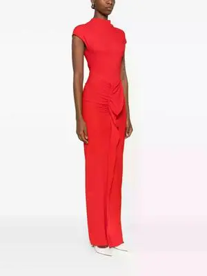 Tove Beth Draped Maxi Dress