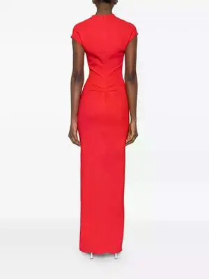 Tove Beth Draped Maxi Dress