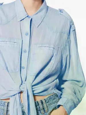 MARANT ETOILE Valiane Shirt - Blue
