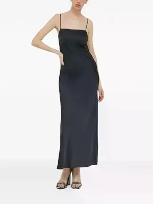 Abercrombie Open-back Maxi Dress - Black