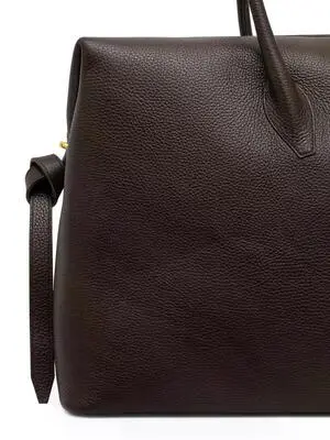 Yuzefi Brioche Knotted Shoulder Bag - Brown