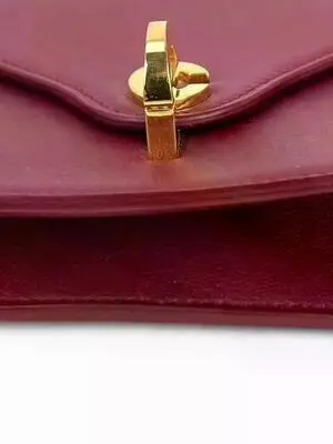 Dior Mini C'est Chain-strap Flap Tote Bag - Red