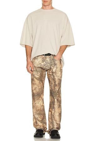 PLEASURES Hendrix Flare Jeans - Brown Tree