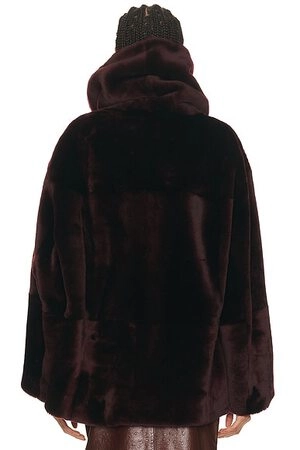 Nour Hammour Shearling Lodge Coat