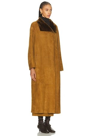 Nour Hammour Birthday Merinos Shearling Coat