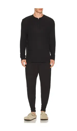 Tommy John Tri Blend Lounge Henley In . Also