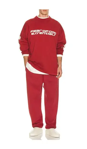 Fear Of God Classic Sweatpant - Red