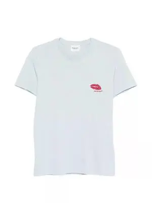 MARANT ETOILE Lip Motif T-shirt - Blue