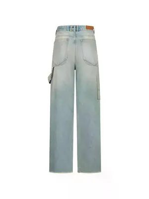 DARKPARK Relaxed Fit Jeans With Scarf Detail