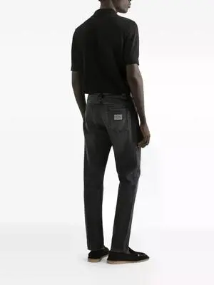 Dolce & Gabbana Logo Plaque Jeans