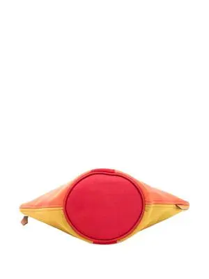 Hermès Canvas And Leather Pouch