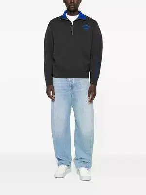 Givenchy Half-zip Logo Sweater