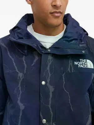 The North Face Hooded Jacket With Pattern
