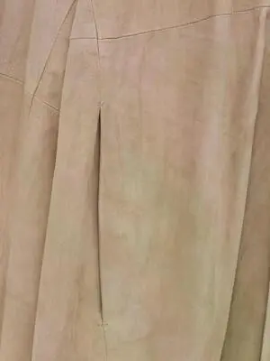LAUREN MANOOGIAN Suede Panelled Coat