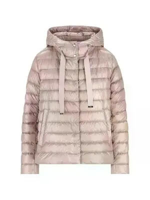 Herno Quilted Hooded Jacket - Pink