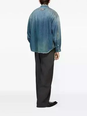 Acne Studios Distressed Denim Shirt
