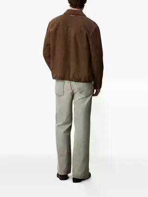 Calvin Klein Straight Leg Logo Detail Jeans