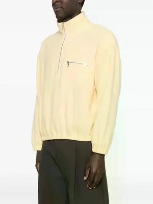 RIER Zip-fastening Pocket Sweatshirt - Yellow