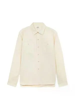 FORTELA Workt Patch-pocket Shirt - Neutrals