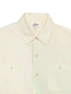FORTELA Workt Patch-pocket Shirt - Neutrals