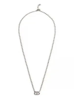 Valentino Garavani Ovalette Necklace - Silver