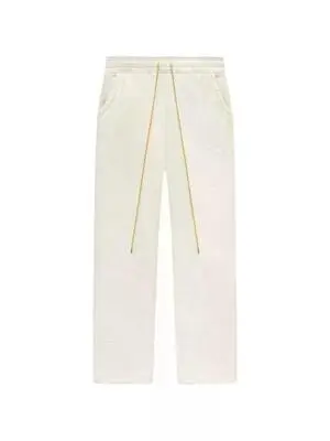 Rhude Script Logo-print Track Pants - Neutrals