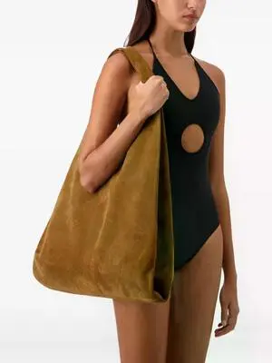 Coperni Halterneck Cut-out One-piece Swimsuit